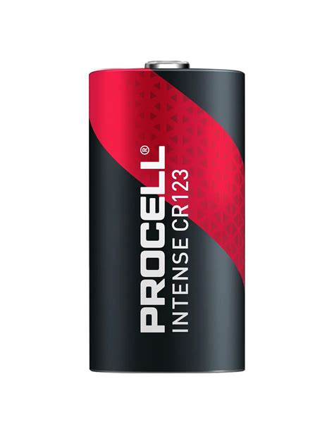 Cr123a Pila Litio 3v Procell Intense High Power Lithium Da Duracell