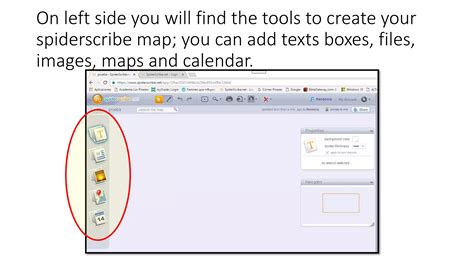 Tutorial For Spider Scribe Pptx