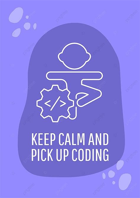 thanks to hardworking programmer postcard with linear glyph icon poster