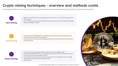 Cryptomining Innovations And Trends Crypto Mining Techniques Overview And Methods PPT Sample
