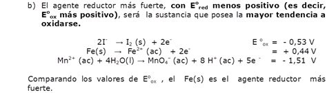 Agentes oxidantes y reductores Química general