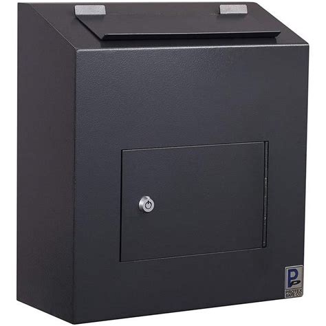 Protex Safe Rx 164 Black 029 Cu Ft Prescription Drugs Drop Box