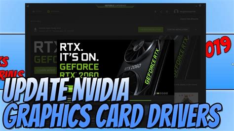 How To Update Nvidia Graphics Card Drivers Through Geforce Experience Improve Game Performance
