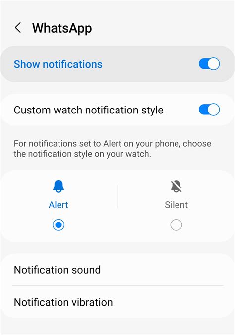 Solved Duplicate Whatsapp Notifications On Galaxy Watch6 Samsung