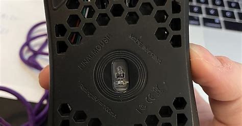 Finalmouse Ultralight Pro W Custom Purple Paracord Cable And Hyperglides Incl Original Cable