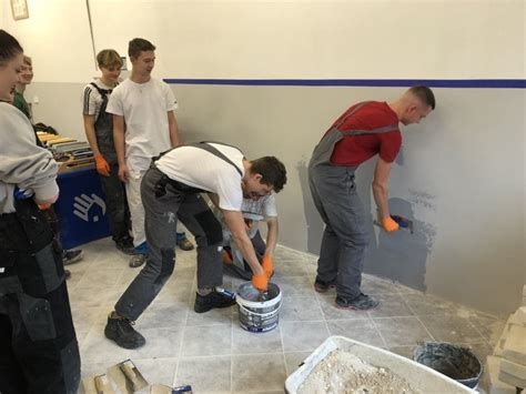 3a i 2a na szkoleniu Uczniowie Budowlanki zbierają kolejne szlify