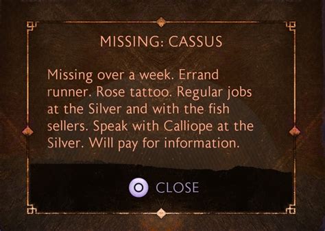 Note Missing Cassus Dragon Age Wiki Fandom