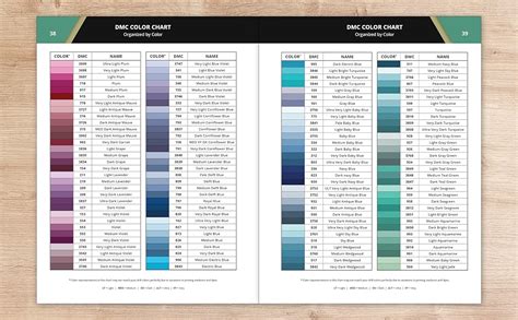 Dmc Color Chart — A Diamond Painting Reference Guide Color Reference