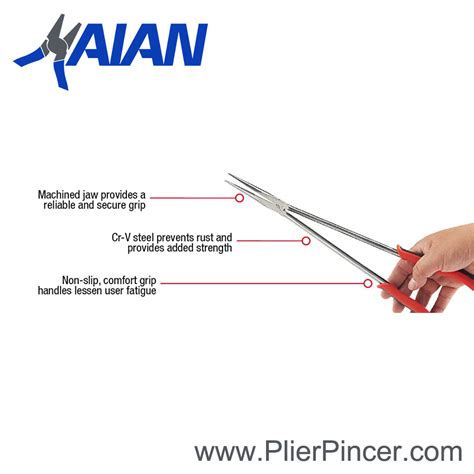 16 Inch Long Reach Pliers Straight Nose Chinese Manufacturer