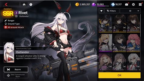 Based On What I Have Should I Get Xiao Lin Veronica And Rearmed Rivet Or Are There Better