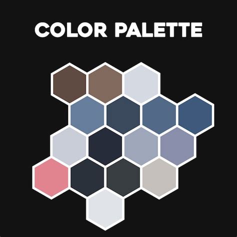 Premium Vector Trendy Color Palette Vector Illustration