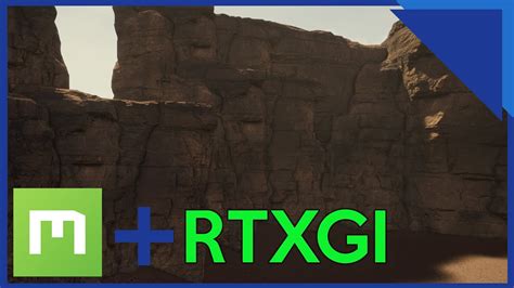 Rtxgi Tutorial How To Use It With Quixel Megascans In