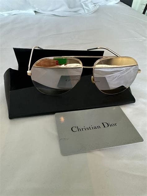 Christian Dior Christian Dior Split Aviator Sunglasses On Designer