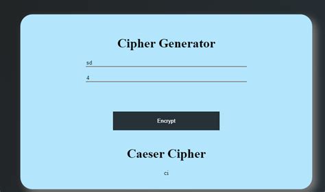 Caeser Cipher Devpost