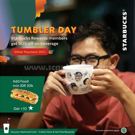 Promo Starbucks Tumbler Day Diskon Spesial Hingga 50 Scanharga