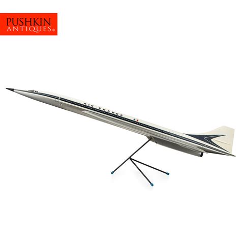 Large Air France Concorde Model Made By Skyland Models England C1990