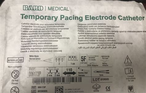 New Bard P Balloon Flow Assisted Bipolar Electrode Catheter With