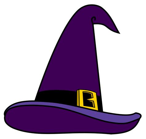 Purple Witch Hat Clip Art For Halloween Costumes