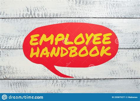 Inspiration Showing Sign Employee Handbookdocument That Contains An Operating Procedures Of