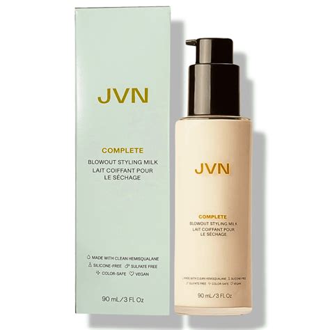 Jvn Complete Blowout Styling Milk For All Hair Types 90 Ml 3 Oz