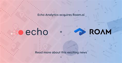 Echo Analytics Acquires Dutch Startup Roamai