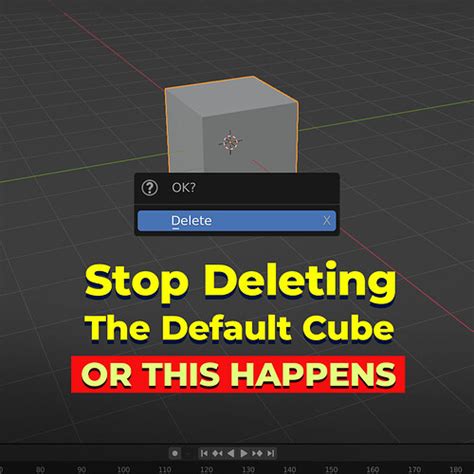 Stop Deleting The Default Cube Animation Finished Projects Blender Artists Community