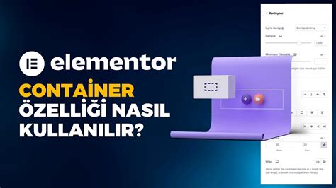 Elementor Yeni Container Özelliği Nasıl Kullanır Elementor Flexbox Container YouTube