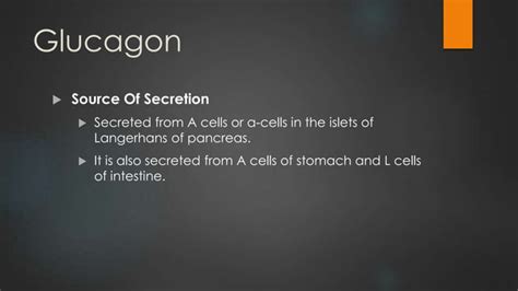 Glucagon Pptx