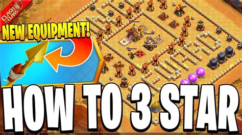 How To 3 Star The Fear The Rocket Spear Challenge Clash Of Clans