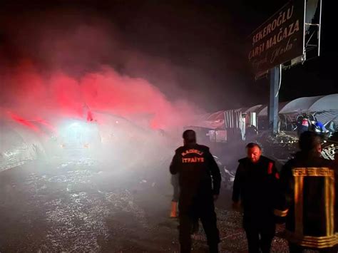 Osmaniye de serada yangın Son Dakika