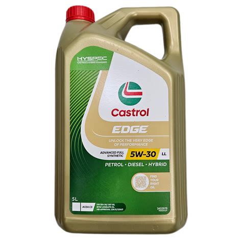 Castrol Edge 5w 30 Ll Engine Oil 5 Litre — A1 Autoparts Niddrie