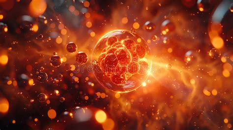 Closeup Of The Particle Collisions Within The Large Hadron Collider