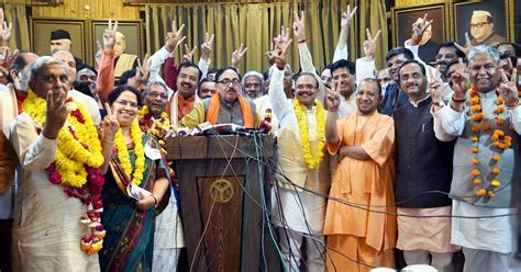 Bjp Wins Big In Rajya Sabha Elections Congress Bags Three Seats In