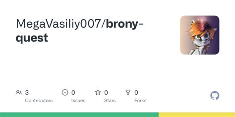 Github Megavasiliy Brony Quest