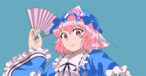 西行寺幽々子 幽々子さま もっちー（杵餅しんば）のイラスト Pixiv