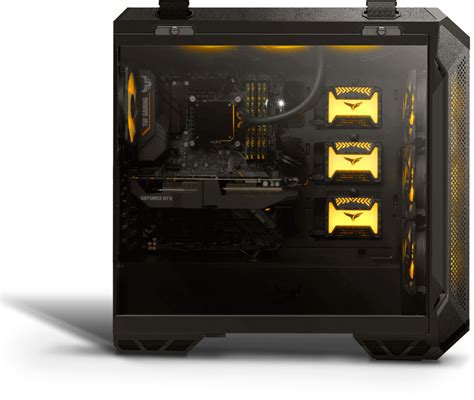 ASUS E ATX TUF GT TG RGB Case GREY No PSU EBay