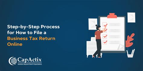 Step By Step Guide To Filing A Business Tax Return Online
