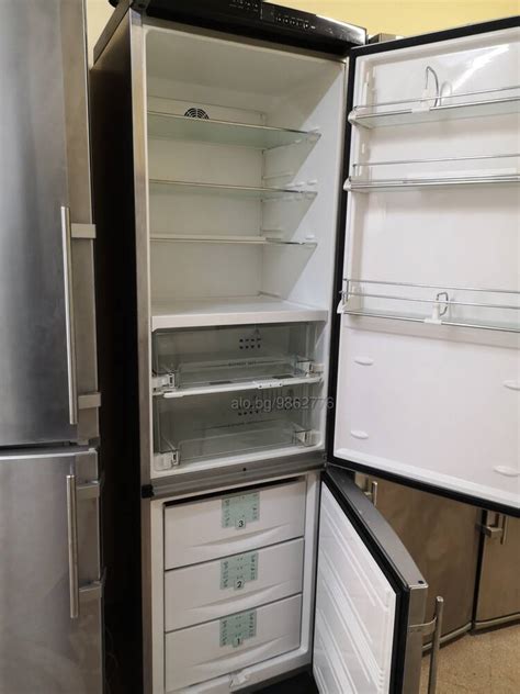 Хладилник с фризер Либхер Хладилник Либхер Инокс Хладилници Фризери Бургас Хладилник