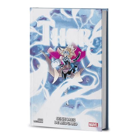 Livro Thor Vol 03 Senhores De Midgard Nova Marvel Deluxe Novo