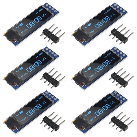 Buy 6pcs I2c Oled Display Module 091 Inch I2c Ssd1306 Oled Display