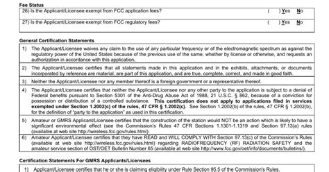 Fcc Form 605 Fill Out Printable PDF Forms Online