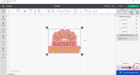 How To Use Offset In Cricut Design Space