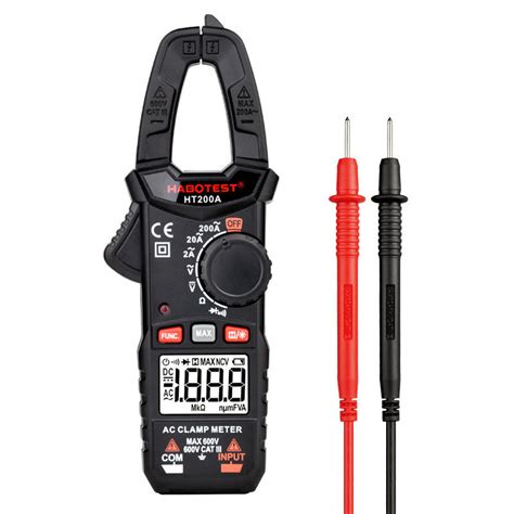 MF HT D Digital Smart Clamp Meter Counts