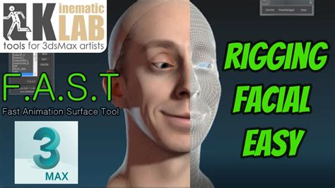 3DS MAX Plugin F A S T Rigging Facial Tutorial 3dsMaxTutorial