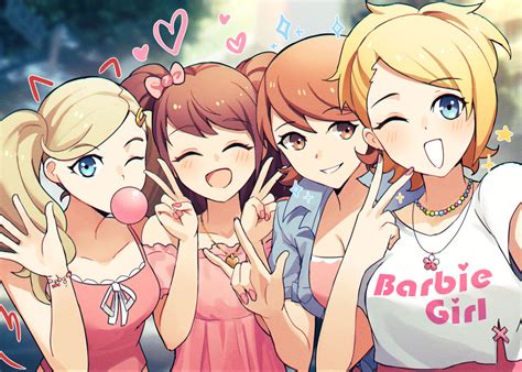 Kujikawa Rise Takamaki Anne Takeba Yukari And Lisa Silverman