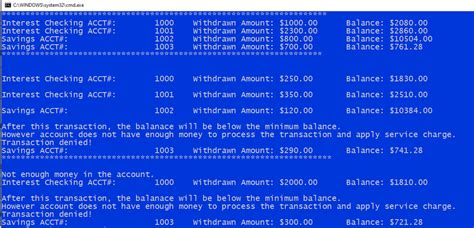 Solved In Need Creating A Code In C Thank Youbank Account Chegg