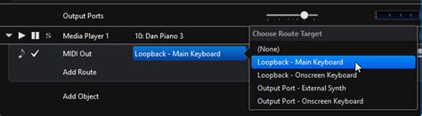 Loopback Ports Cantabile Software For Performing Musicians