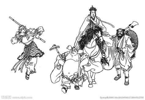 唐僧师徒四人图 高清图片堆糖美图壁纸兴趣社区