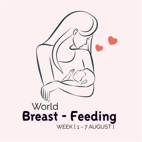 World Breast Feeding Week Template Postermywall