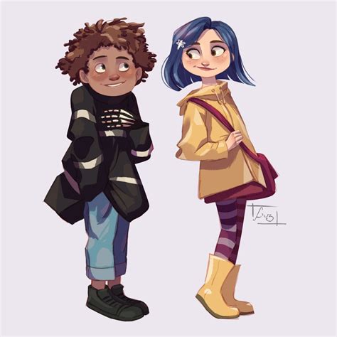~coraline And Wybie~ I Made This Fanart As A T 💖 Coraline Costume